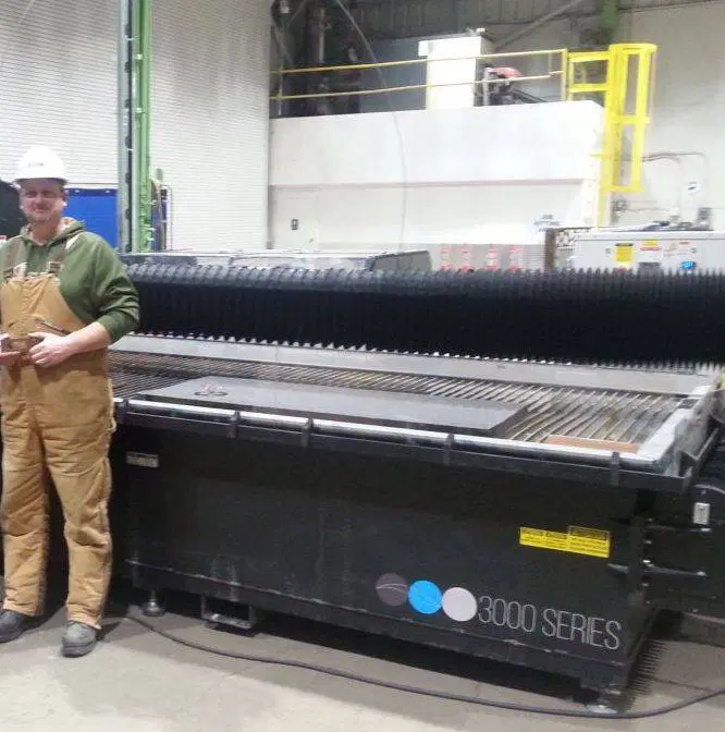 CFM Services | Advanced Fabrication with 3000 Series CNC Waterjet