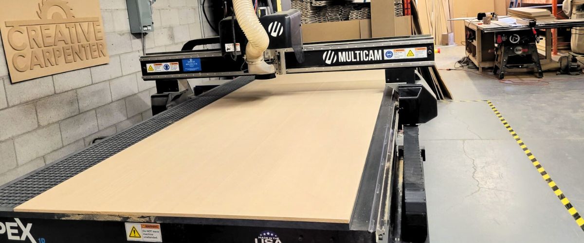 Creative Carpenter | Precision Woodworking with Apex 1R CNC Router