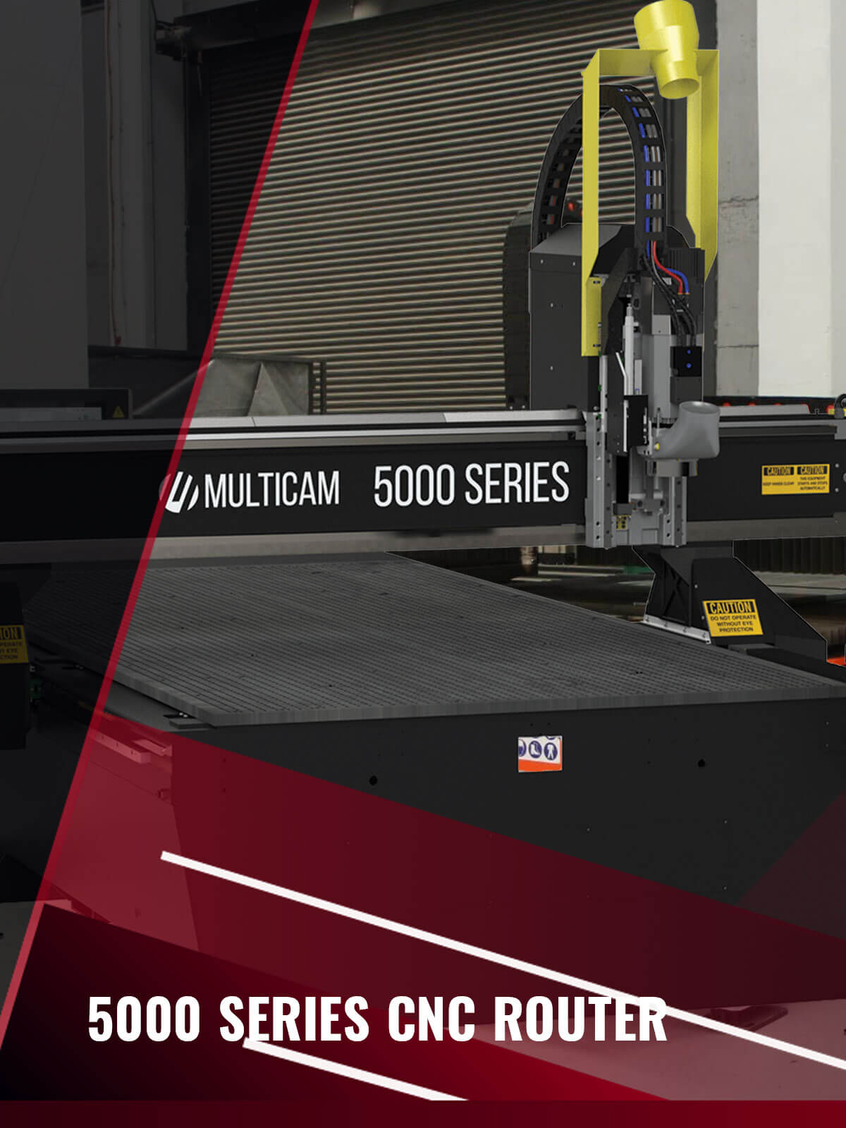 5000 SERIES CNC ROUTER: Versatile Heavy-Duty Solution