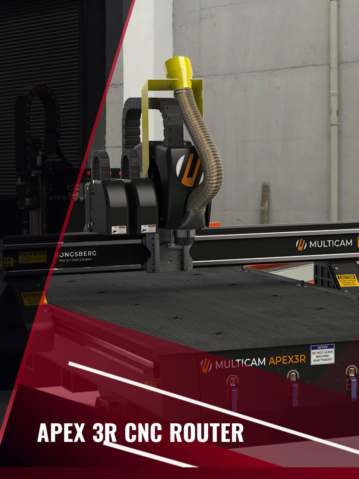 Apex 3R CNC Router: Precision Millwork & Material Versatility