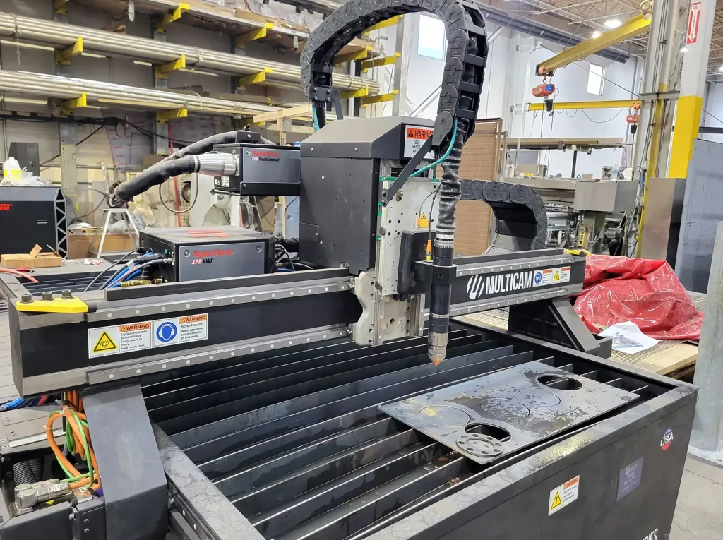 GP Custom Metals | Metal Fabrication with MultiCam 3000