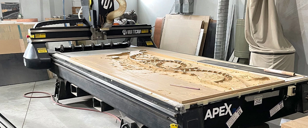 U.B. Signs & Graphics | Precision Signage with MultiCam Apex 3R CNC Router